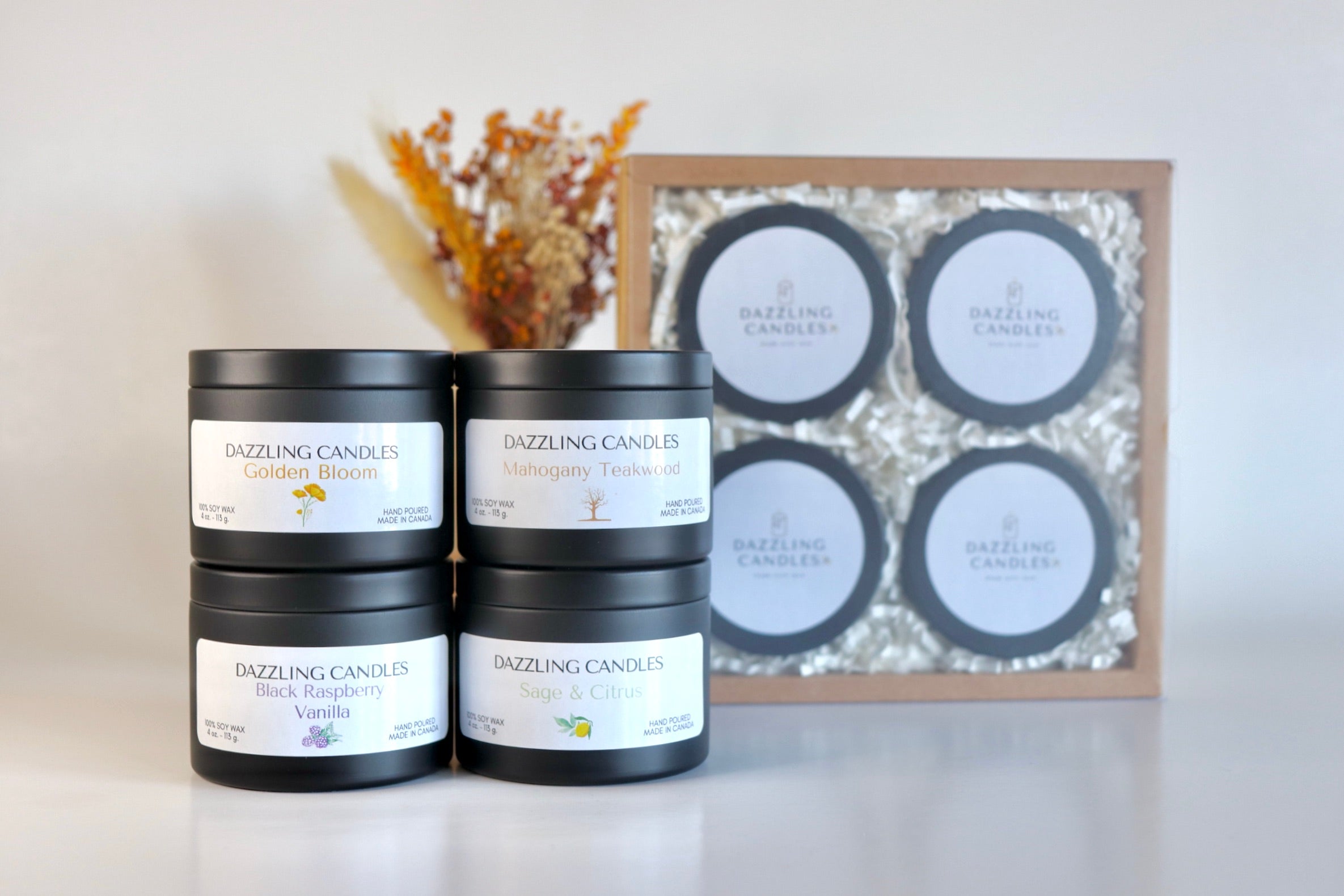 Best Sellers "Sample Box" – Dazzling Candles